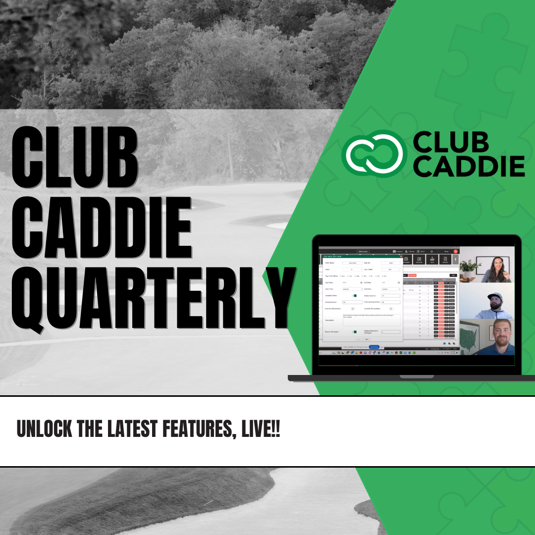 Club Caddie Webinar Series